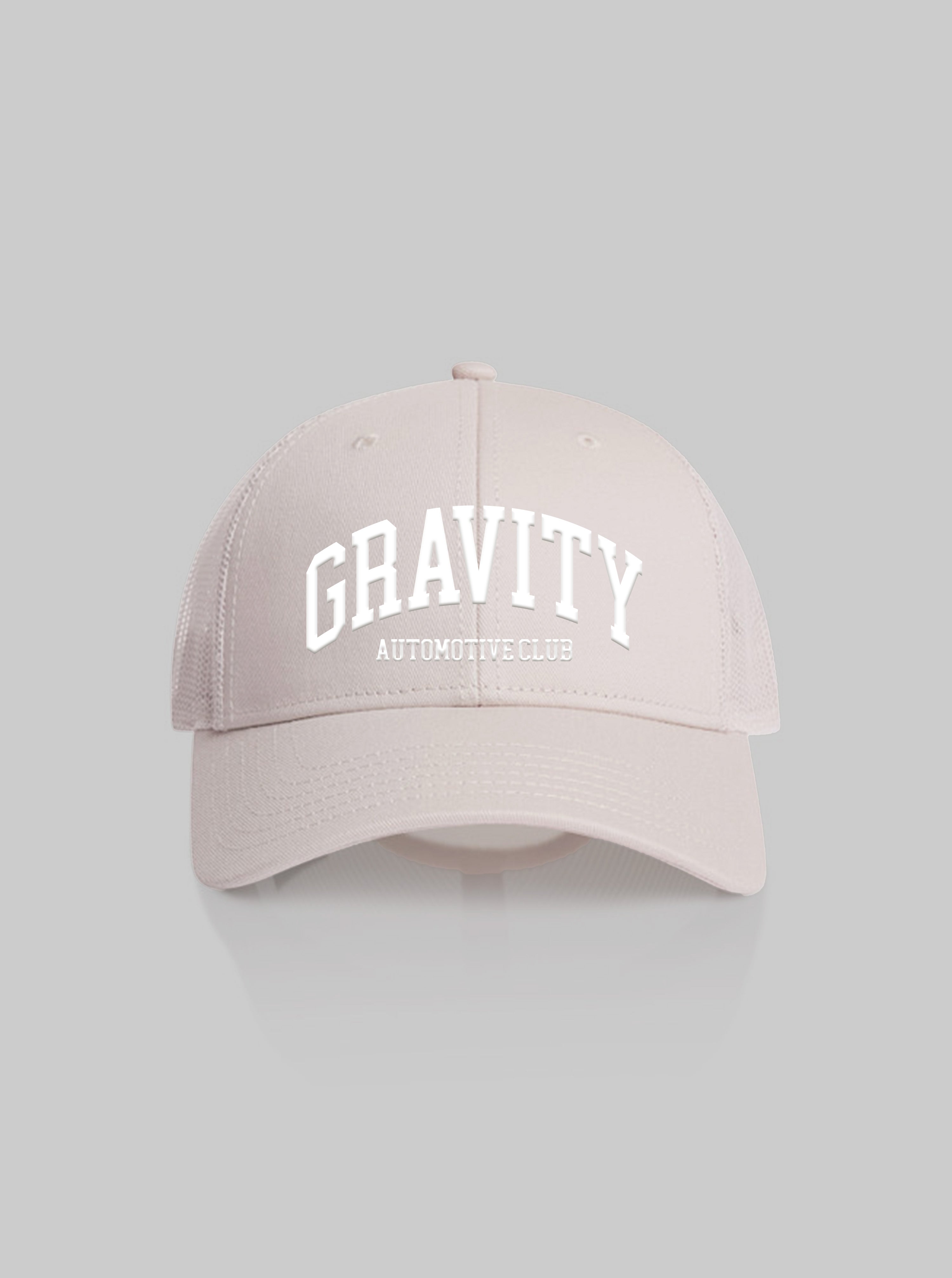 Gravity Varsity Trucker - Stone – GravityShow